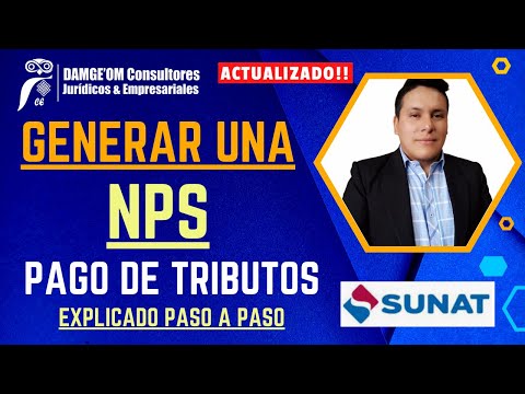 Como generar una nueva NPS Número de Pago SUNAT | Pago de tributos ya declarados SUNAT 2024