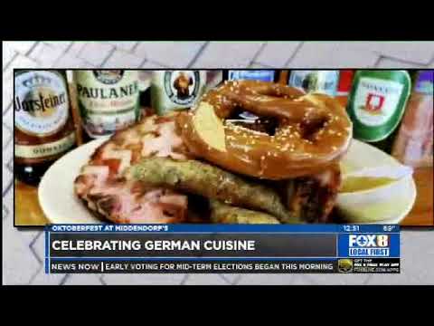 Oktoberfest at Middendorf's -- WVUE Fox 8 at Noon