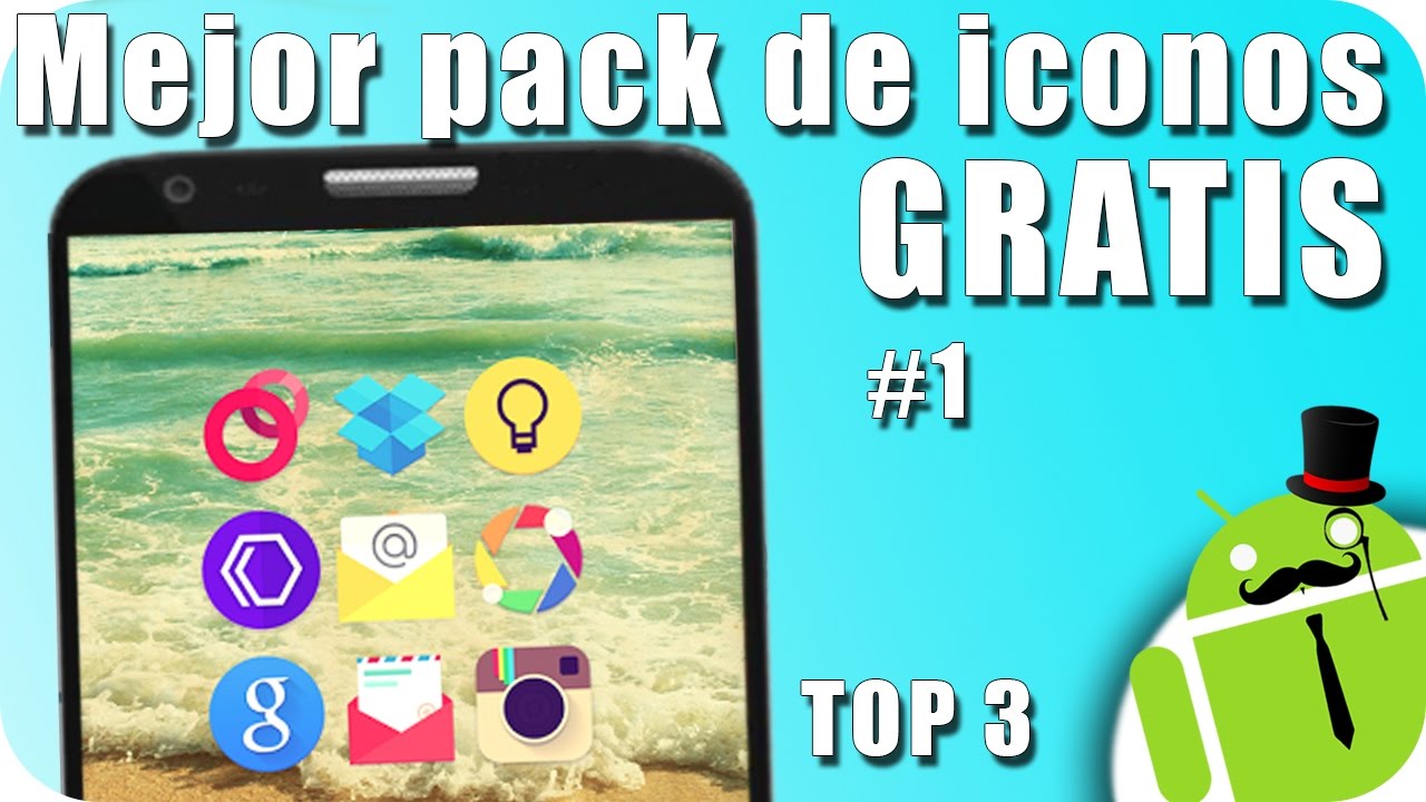 MEJORES PACK DE ICONOS PARA ANDROID - RETRO, DARK Y VINTAGE