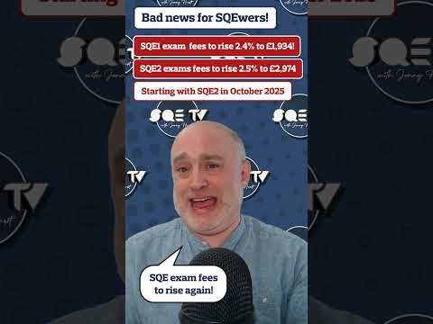 Bad news on SQE exam fees😢😰#SRAannouncements #SQEnews