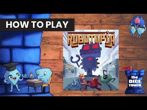 Robotopia Board Game - How to Play With Stella & Tarrant