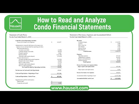 How to Read and Analyze Condo Financial Statements [Tutorial]