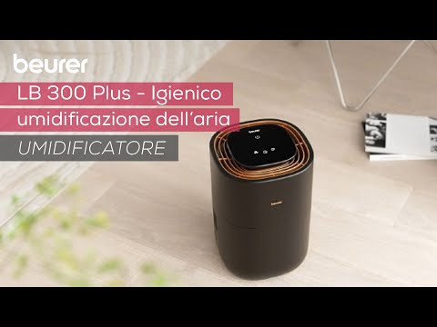 Umidificatore per ambienti umidificati igienicamente fino a 45 m² | LB 300 Plus di Beurer