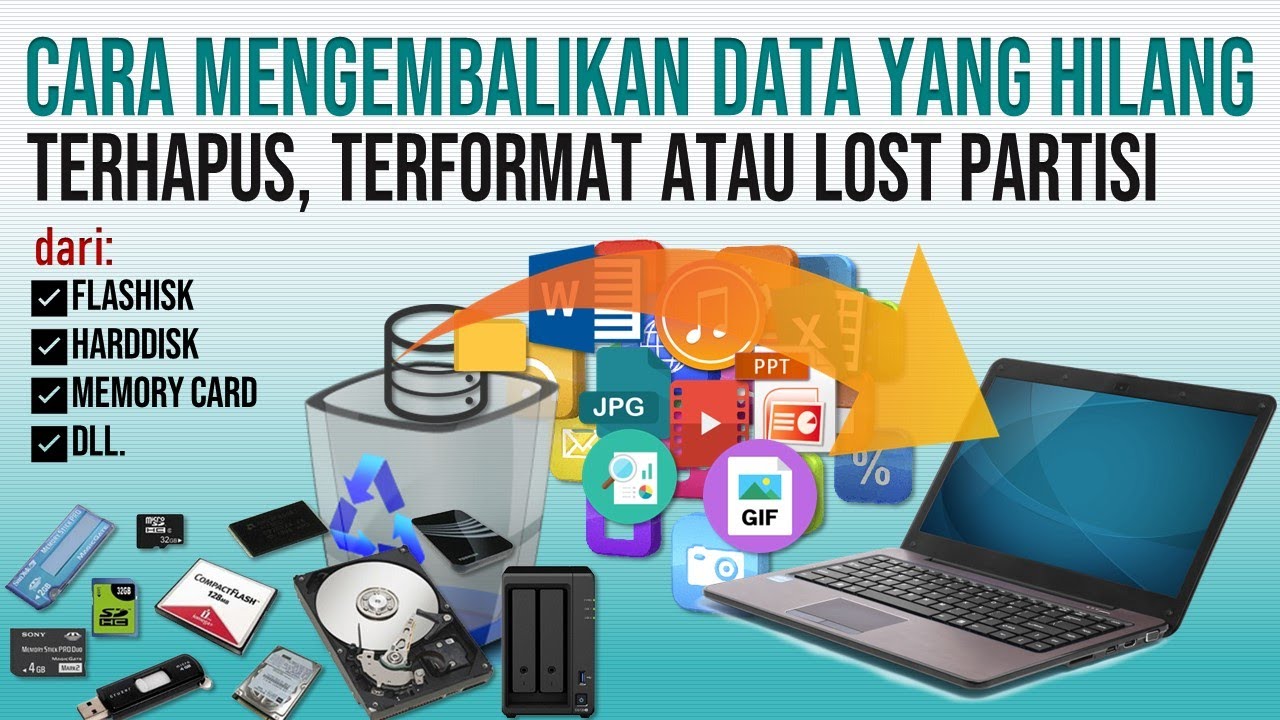How to Recover Lost, Deleted, Formatted Data Files from Flash Drives and Hard Drives