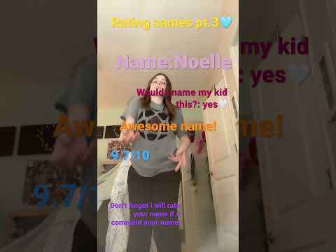Rating names! Noelle