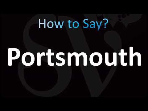 How to Pronounce ''Portsmouth'' (CORRECTLY!)