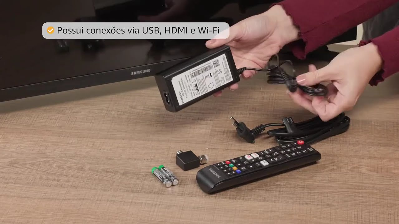 Smart Tv Led 32' Hd Samsung | A mais vendida do Brasil
