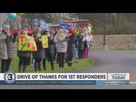 Sauk Prairie Healthcare thanks first responders, healthcare workers with 'drive of thanks'