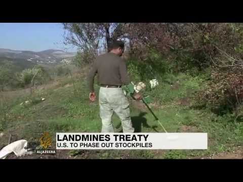 US to join international landmine treaty