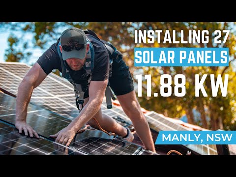 Installing 27 Solar Panels | 11.88kW System