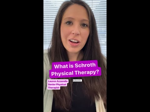 What is Schroth Physical Therapy?