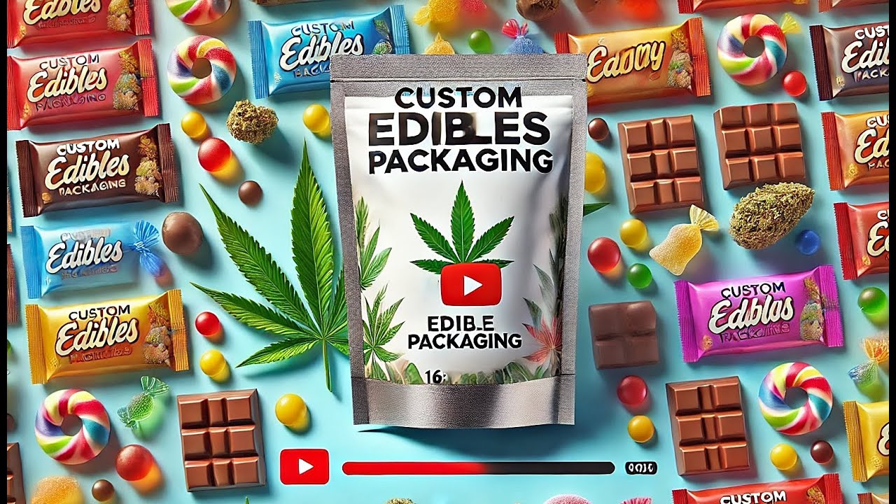 Custom Edibles Packaging 🍬| Fresh, Safe, and Stunning 🌿