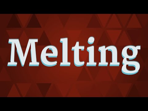 MELTING pronunciation • How to pronounce MELTING
