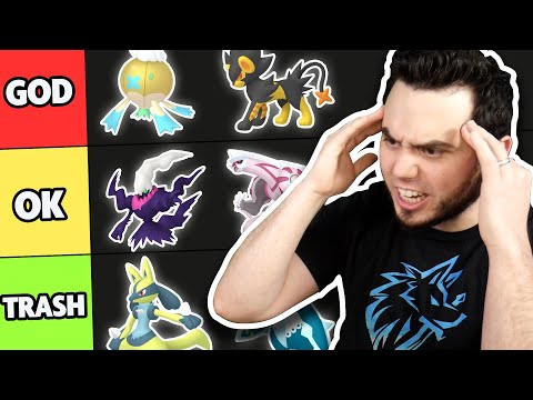 ALL SHINY POKEMON in Generation 4 RANKED!