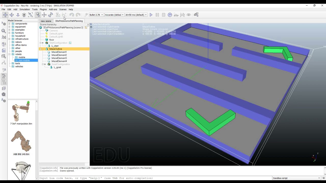 Lab 1 - Module 2 - User Interface and Scenes