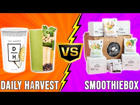 Daily Harvest vs Smoothiebox- How Do They Compare? (Don't BUY Before Watching This!)