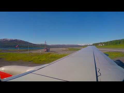 Tromso Approach | SAS 737-800 | OSLO-TROMSO