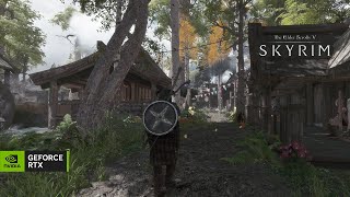 Skyrim 12 Years Later Natural Realistic ULTRA GRAPHIC SHOWCASE at ...