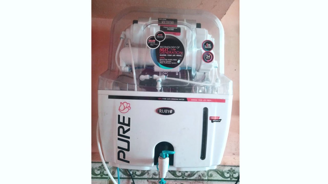 Unboxing 6 stage ruby water purifier for 4400 from Amazon