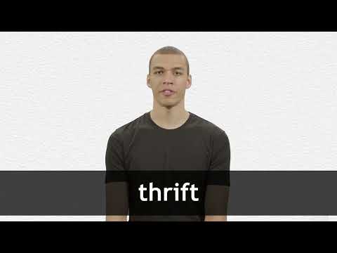 How to pronounce THRIFT in American English
