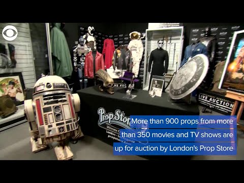 WEB EXTRA: Famous Movie and TV Props Up For Auction
