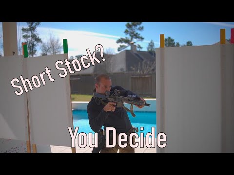 CQB Entry: Should You Short Stock Your Rifle?