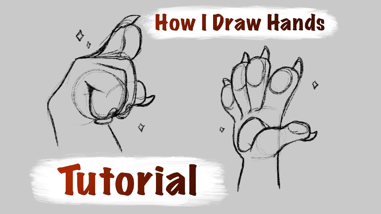 How I Draw Hands(Paws)! | Tutorial