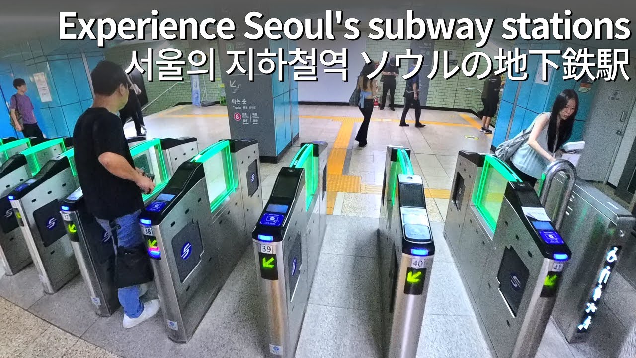 Experience Seoul’s Subway Station in VR 360｜Explore Korea’s Underground World