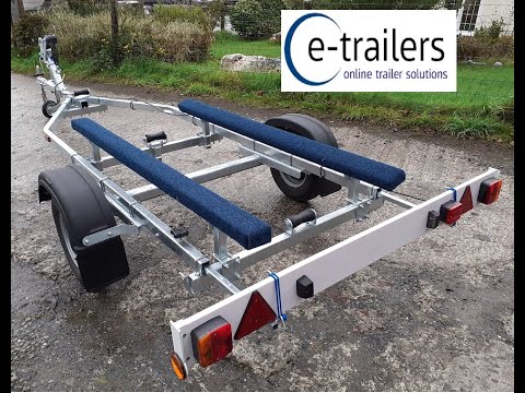 EXTREME EXT 750kg unbraked MAXI BUNK boat trailer available from e-trailers.co.uk
