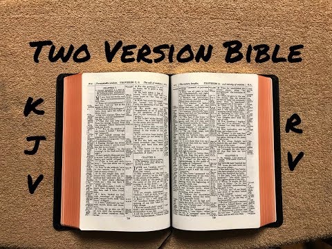 Bible Review - Two Version Bible