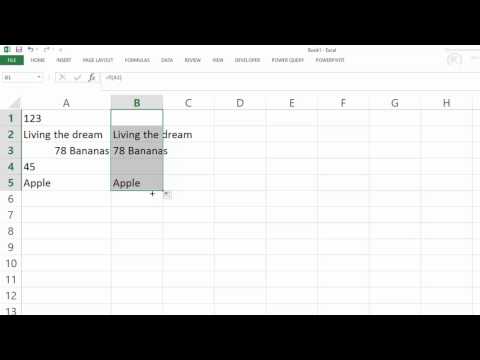 T Function in Excel
