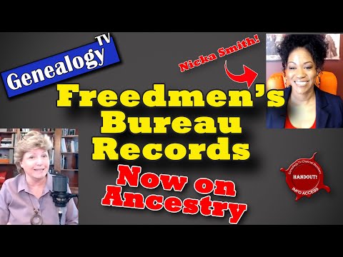 Freedmen's Bureau Records on Ancestry 2021 (Free Records) with Nicka Smith