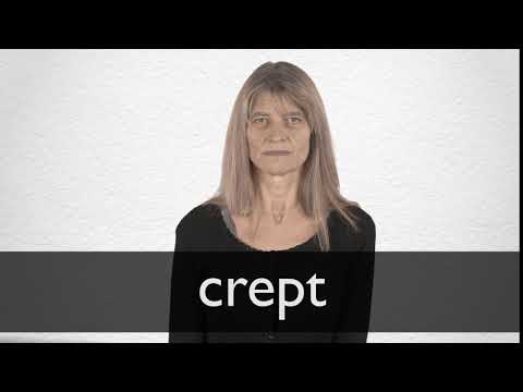 How to pronounce CREPT in British English