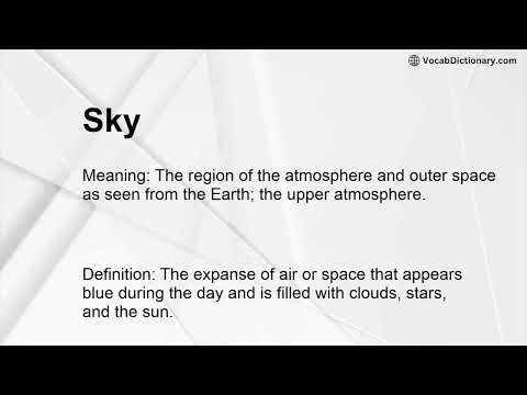 Sky Meaning