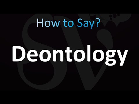 How to Pronounce Deontology (Correctly!)