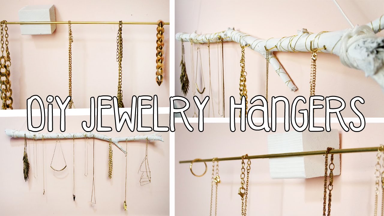 DIY Tumblr Inspired Jewelry Hangers | by tashaleelyn