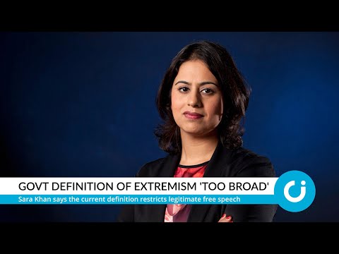 Govt definition of extremism ‘too broad’
