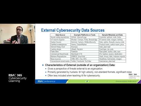 Webcast: AI for Cybersecurity: Overview of the Field and Promising Future Directions