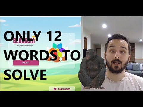 Blossom word puzzle