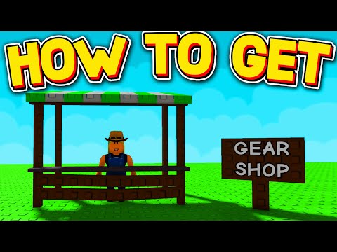 How To UNLOCK GEAR SHOP LOCATION in GROW A GARDEN! ROBLOX