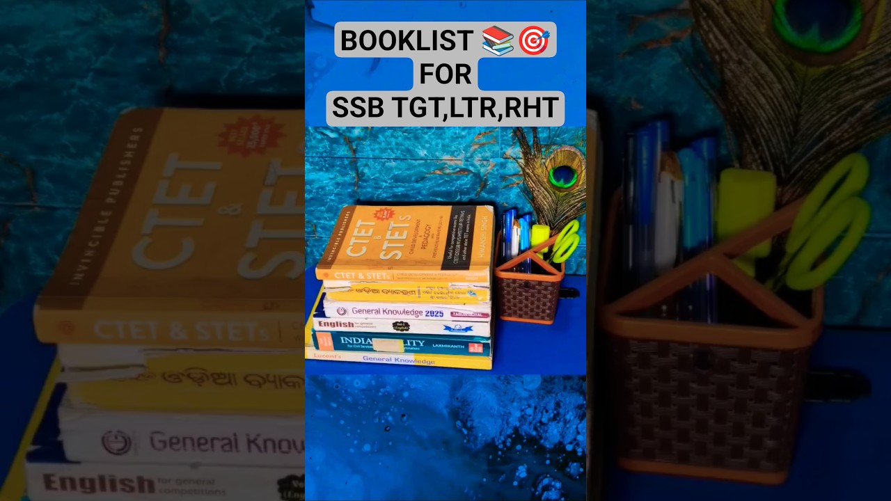 Books for SSB TGT,LTR,RHT📚🎯🎯#SSBTGT2025-26#ltrmains #RHT#teachingexams #teachingjobs
