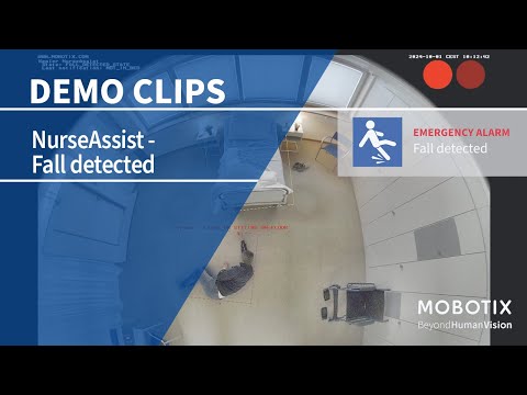 MOBOTIX c71 Kepler Nurse Assist - Fall detected
