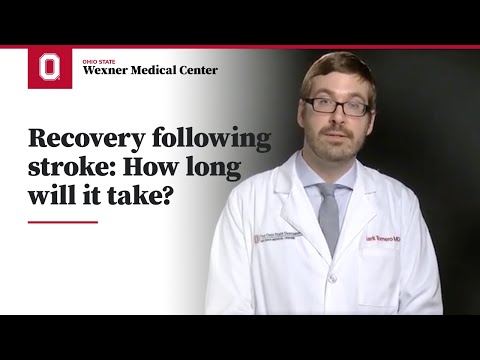 Recovery following stroke: How long will it take? | Ohio State Medical Center