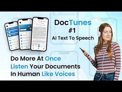 Revolutionize Your Reading: DocTunes Transforms any Document into Audiobooks in 70+ Languages!