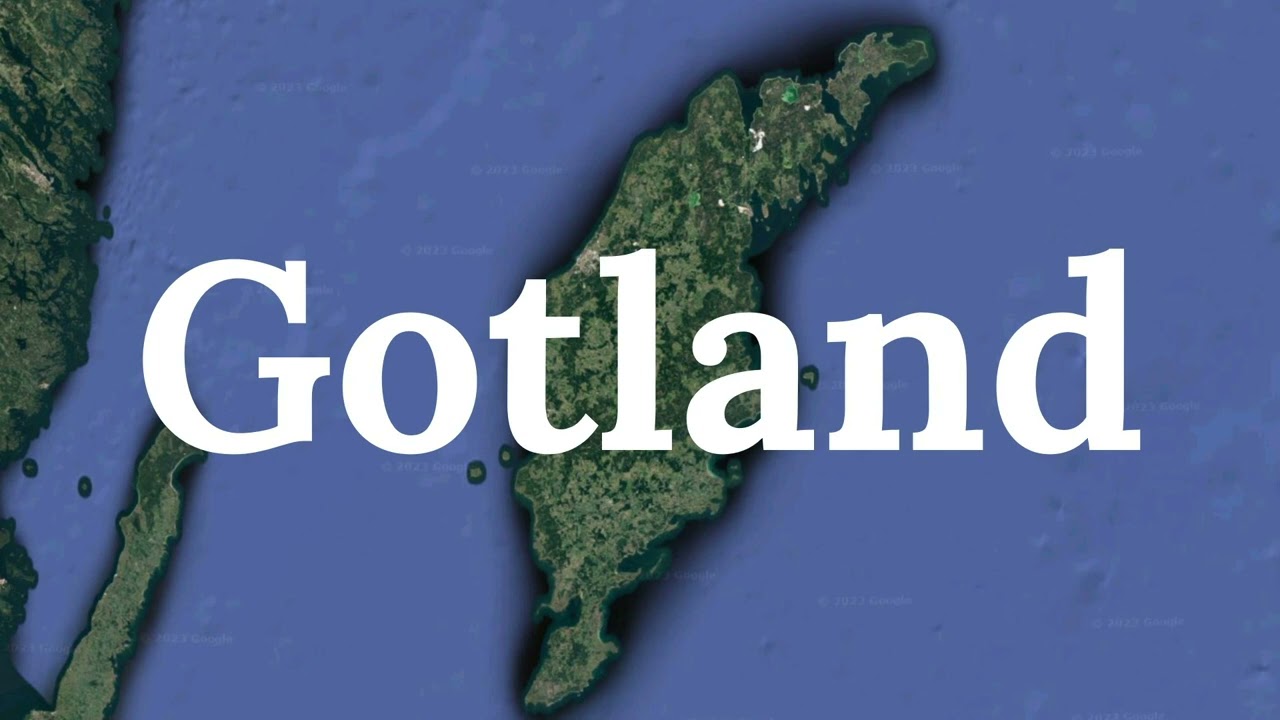 🏝️ GEOGRAPHY OF GOTLAND in 1 minute 🗺️