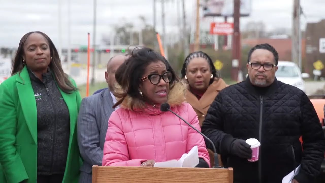 Groundbreaking a Major Roadway Improvement Project in Justice, Illinois