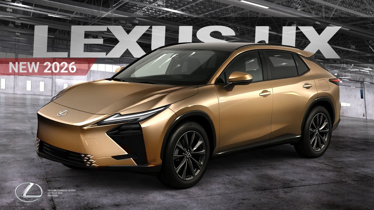 New 2026 Lexus UX's Digital Transformation Imagines It as an EV ...