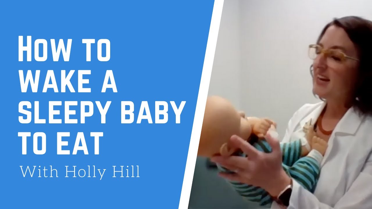 How to Wake a Sleepy Baby to Eat
