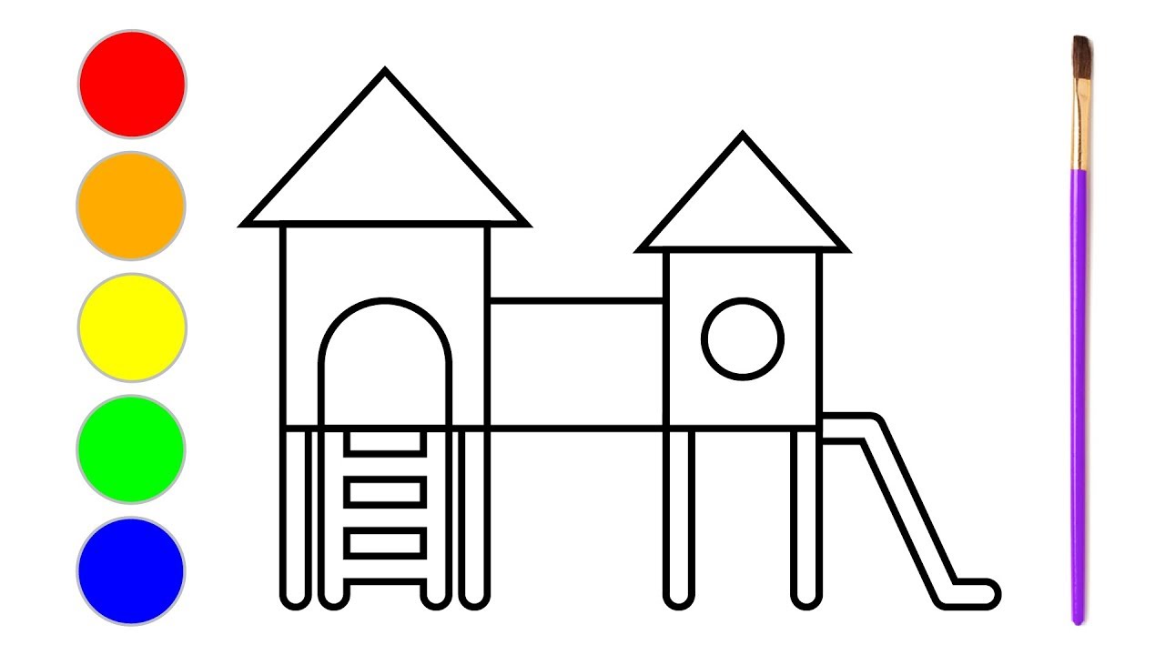 Vizatime per femije: Kendi i lojrave