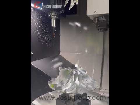 7075 aluminum impeller CNC machining